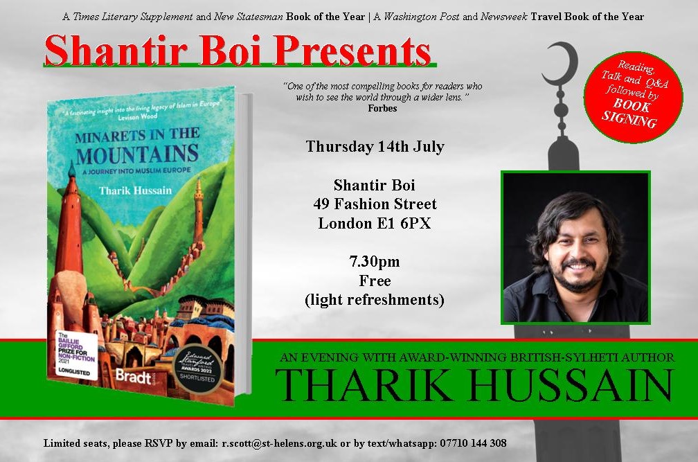 Shantir Boi on Brick Lane – Promoting Peace Through Books, Research and ...